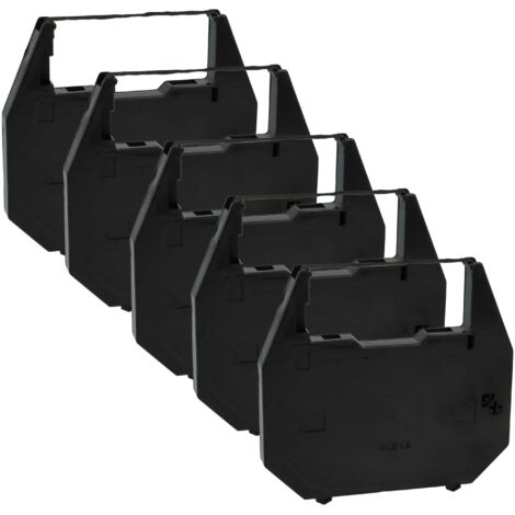 vhbw 5x Ribbon Cartridge compatible with Olympia XL 512, XL 505, XL 501 ...