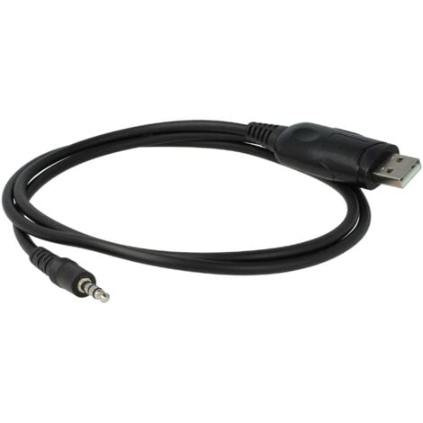 vhbw USB programming cable compatible with Icom IC-T3H, IC-F4S, IC-F4TR ...