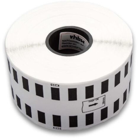 vhbw Label Roll 38mm x 30.48m (1 Label) compatible with Brother PT QL ...