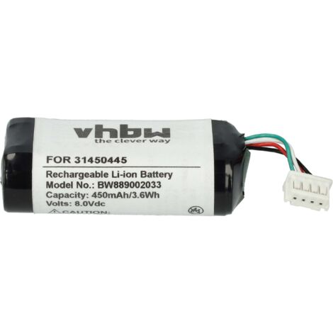 vhbw Battery Replacement for Volvo 31450445 for Rugged Vehicle-Mount ...