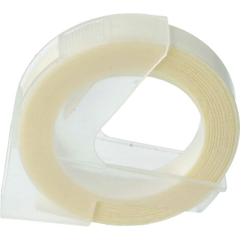 vhbw 3D Embossing Label Tape compatible with Dymo Label Buddy 20008 ...
