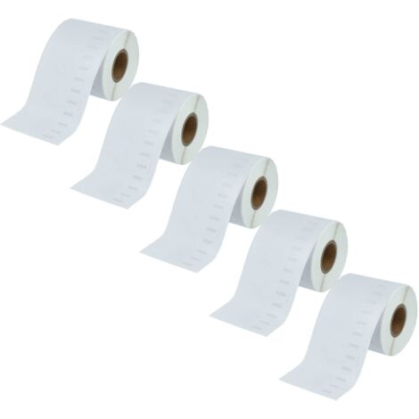 vhbw 5x Label Roll 59mm x 190mm (110 Label) compatible with Dymo ...