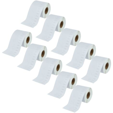 vhbw 10x Label Roll 59mm x 190mm (110 Label) compatible with Dymo ...