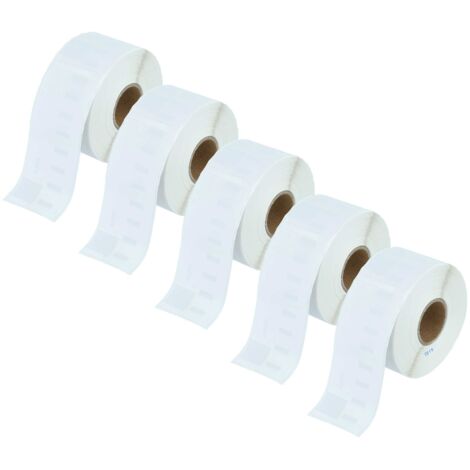vhbw 5x Label Roll 36mm x 89mm (260 Label) compatible with Dymo ...