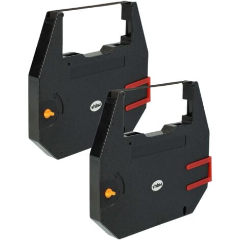 vhbw 2x Ribbon Cartridge compatible with Olivetti CX 1000 S, CX 1000 ...