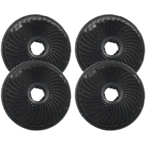 vhbw 4x Activated Carbon Filter compatible with AEG DVE5671HG, DVB5860B ...