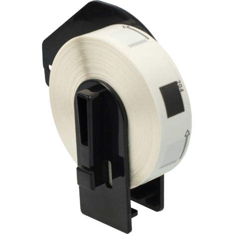 vhbw Label Roll with Holder 17mm x 54mm (400 Label) compatible with ...