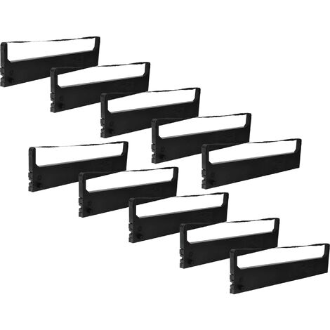 vhbw 10x Ribbon Cartridge compatible with Commodore (CBM) 1200 P, MPS ...