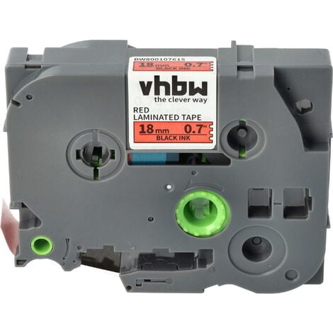 vhbw 1x Label Tape compatible with Brother PT H 500 Li, P 700, RL 700 S ...