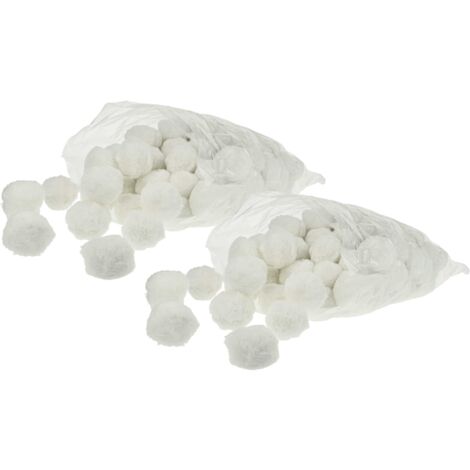 vhbw 2x 500 g Filter Balls Packaged compatible with Pentair Pool Filter ...