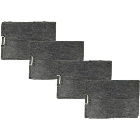 vhbw 4x Activated Carbon Filter compatible with Neff Z5111X000 Z5111X0 ...