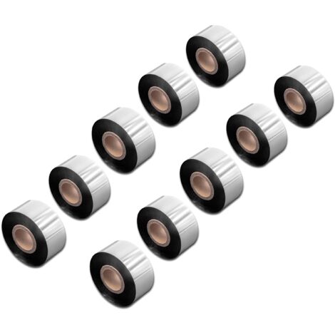 vhbw 10x Thermal Ribbon compatible with TSC TTP-246M Plus, TTP-245 Plus ...