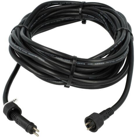 vhbw IP44 Cable for Pump System in Fountain, Garden Irrigation, LED ...