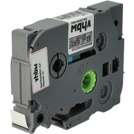 vhbw Label Tape compatible with Brother PT 1250, 1200S, 1230PC, 1250CC ...