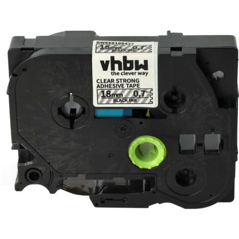 vhbw 1x Label Tape compatible with Brother PT H500, H300, H300LI Label ...