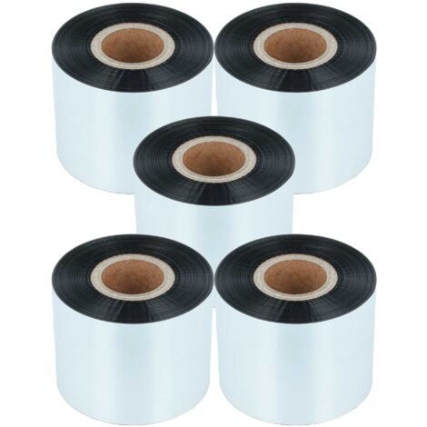 vhbw 5x Thermal Ribbon compatible with Datamax Honeywell P1725, P1125 ...