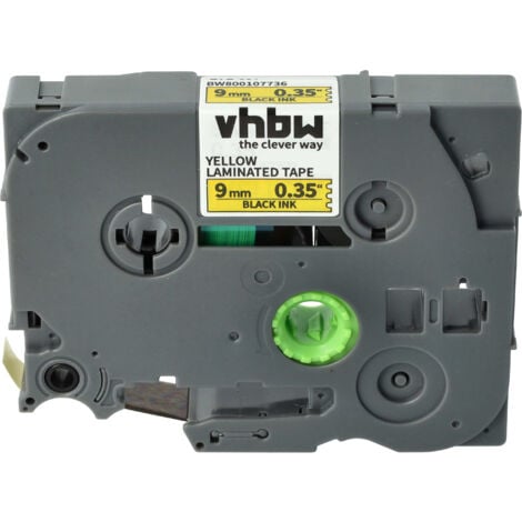 vhbw 1x Label Tape compatible with Brother PT D600, D600VP, D450 ...