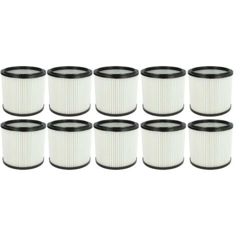 vhbw 10x Cartridge Filter compatible with Variolux Cleanstar Vacuum ...