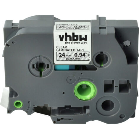 vhbw 1x Label Tape compatible with Brother PT H 500 Li, P 700, RL 700 S ...