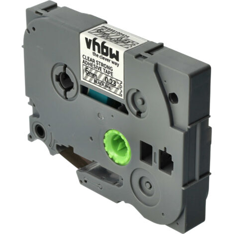 vhbw 1x Label Tape compatible with Brother PT 200, 1960, 2030, 2030AD ...