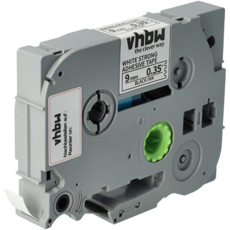 vhbw 1x Label Tape compatible with Brother PT 200, 1950VP, 1960, 2030 ...