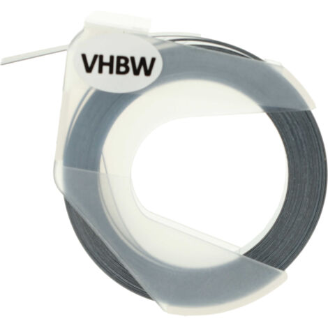 vhbw 1x 3D Embossing Label Tape compatible with Dymo Maxi 1755, Label ...