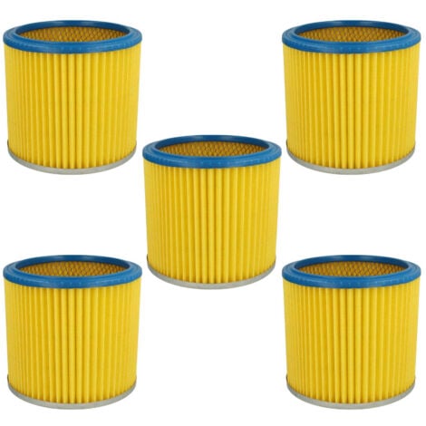vhbw 5x Cartridge Filter compatible with Güde , Rio Inox, NTS 1200, NTS ...