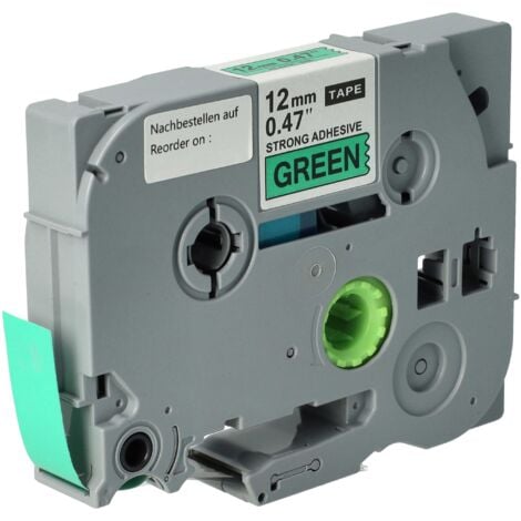 vhbw 1x Label Tape compatible with Brother PT 1800+, 1810, 1830SC, 1830 ...