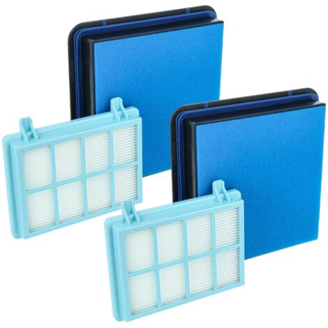 vhbw Filter Set compatible with Philips PowerPro Compact FC9351/01 ...