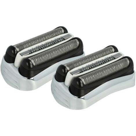 Vhbw 2x Replacement Shaver Heads Compatible With Braun New Generation