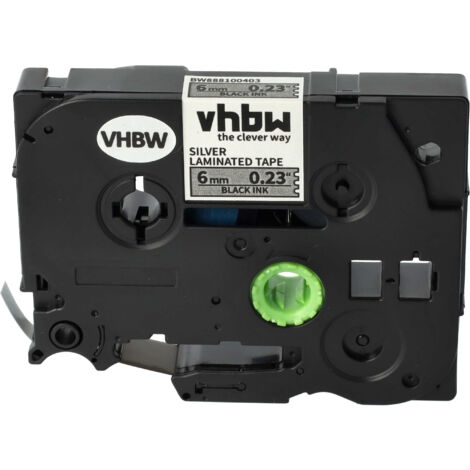 vhbw 1x Label Tape compatible with Brother PT 2400, 2210, 2300, 2310 ...