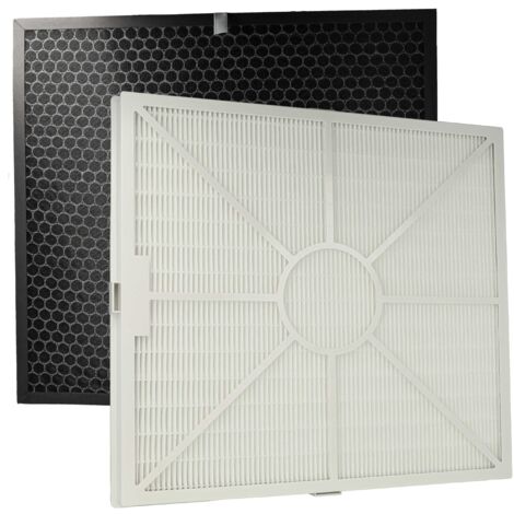 vhbw 2 Part Filter Set compatible with Lux Aeroguard 4 S Air Purifier ...