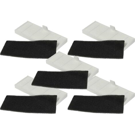 vhbw Filter Set compatible with Proscenic M8 Pro Vacuum Cleaner Robot ...