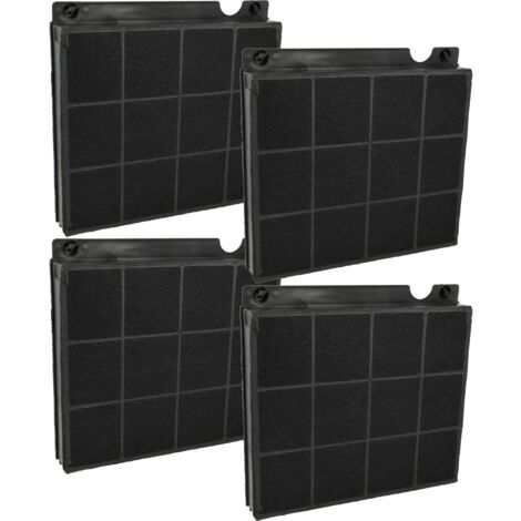 vhbw 4x Activated Carbon Filter compatible with Elica REEF IX/A/90 ...