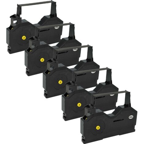 vhbw 5x Ribbon Cartridge compatible with Olympia Electronic Portable S ...