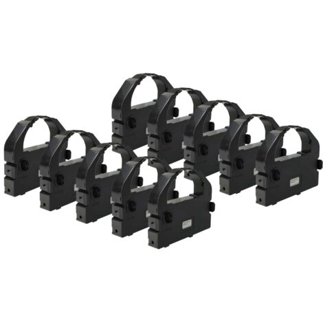 vhbw 10x Ribbon Cartridge compatible with Unisys AP 1324 Color Printer ...