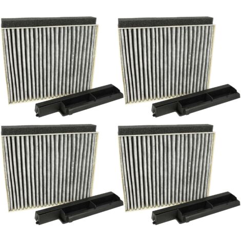 vhbw 4x Activated Carbon Filter compatible with Siemens LC64BBC50 ...