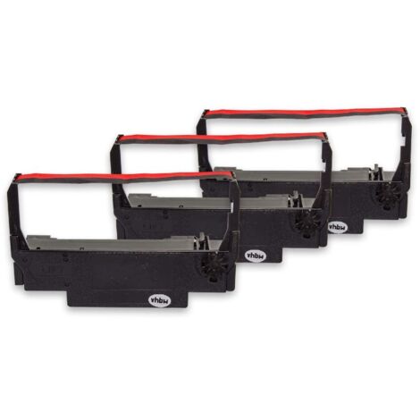 vhbw 3x Ribbon Cartridge compatible with Epson TM-U220B, TM-U210B, TM ...