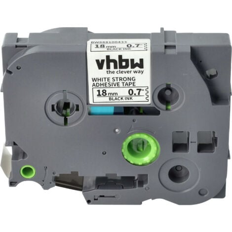 vhbw Label Tape compatible with Brother PT E500, E500VP, E550W, E550WVP ...
