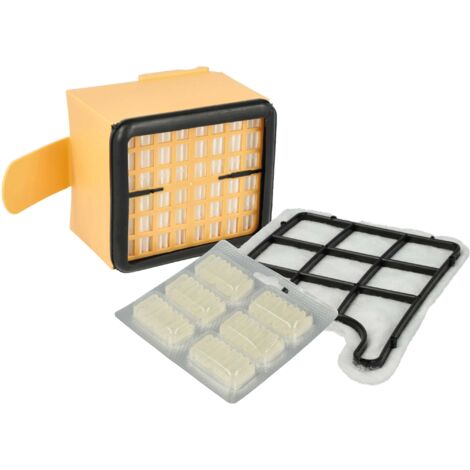 vhbw 8 Part Accessory Set compatible with Vorwerk Kobold VK135, VK136 ...