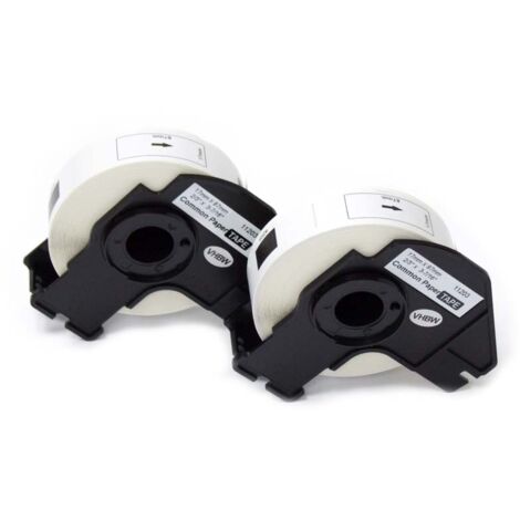 vhbw 2x Label Roll with Holder 17mm x 87mm (300 Label) compatible with ...