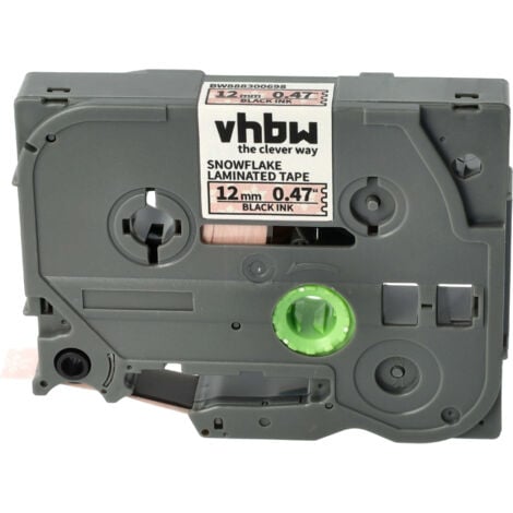 vhbw Label Tape compatible with Brother PT 2480, 2470, 2500 Label ...