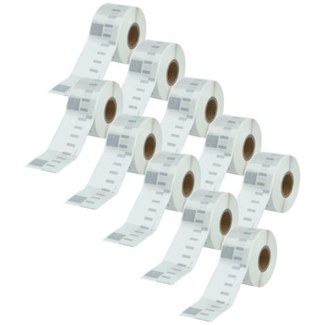 vhbw 10x Label Roll 36mm x 89mm (260 Label) compatible with Dymo ...