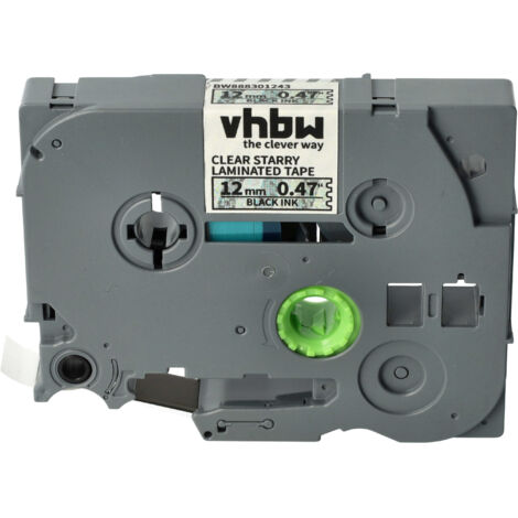 vhbw Label Tape compatible with Brother PT E300, GL-100, H100 Label ...