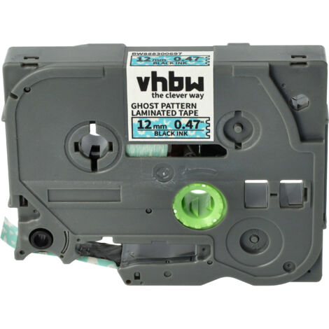 vhbw Label Tape compatible with Brother PT E100B, E100VP, E105 Label ...
