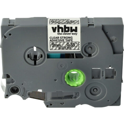 vhbw Label Tape compatible with Brother PT E110, E110VP, E105 Label ...