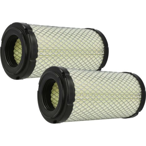 vhbw 2x Air Filter compatible with Hitachi ZX ZX240LCK, ZX ZX250LCN, ZX ...
