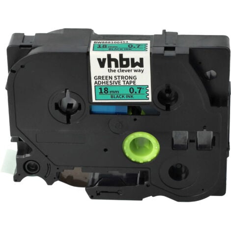vhbw Label Tape compatible with Brother PT E500, E500VP, E550W, E550WVP ...