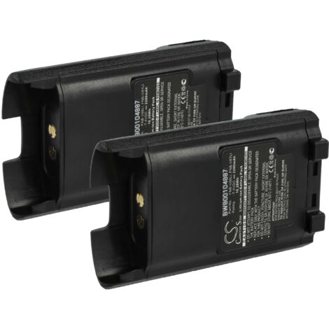 vhbw 2x Battery compatible with Vertex Yaesu VX-920, VX-900, VX-829, VX ...