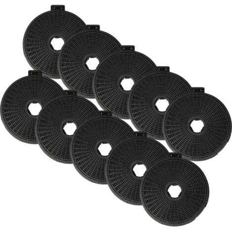vhbw 10x Activated Carbon Filter compatible with Küppersbusch KD 7380.1 ...